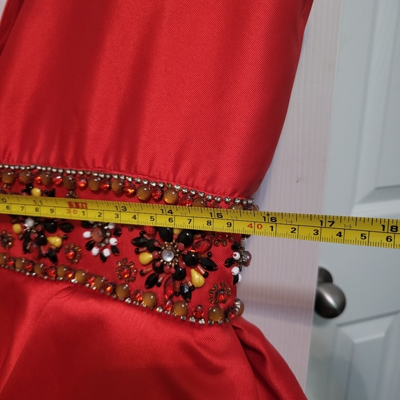 Milano Formals | Dresses | Milano Formal Red Gown | Poshmark